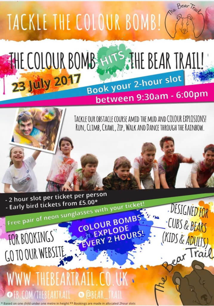 Colour Bomb Visuals - The Bear Trail